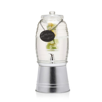 Sedona Rustic Beverage Dispenser With Chalkboard