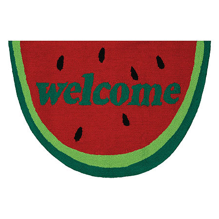 Click here for Couristan Watermelon Welcome Hooked Indoor Outdoor... prices