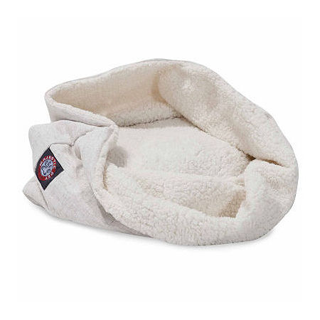 Click here for Majestic Pet 17 Burrow Cat Bed  One Size  White prices