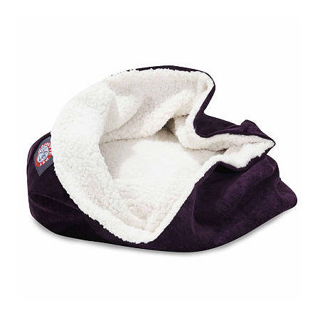 Click here for Majestic Pet 17 Burrow Cat Bed  One Size  Purple prices