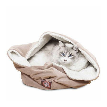 Click here for Majestic Pet 17 Burrow Cat Bed  One Size  Gray prices