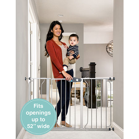 Click here for Regalo Easy Step Extra Wide Platinum Metal Walk-Th... prices