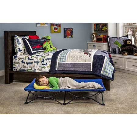 Click here for Regalo My Cot Portable Toddler Bed  One Size  Blue prices