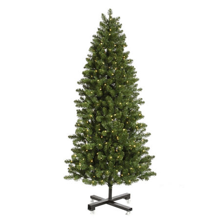 Click here for 7.5 Prelit Slim Artificial Christmas Tree  One Siz... prices