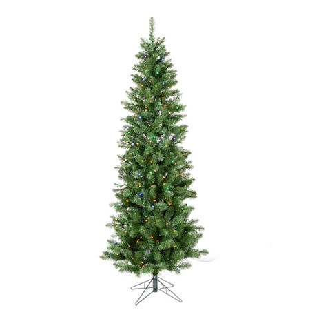 Click here for 5.5 Prelit Pencil Pine Artificial Christmas Tree... prices