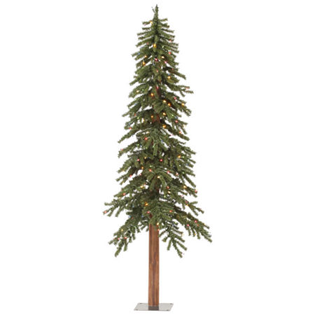 Click here for 6 Natural Alpine Artificial Christmas Tree with Mu... prices