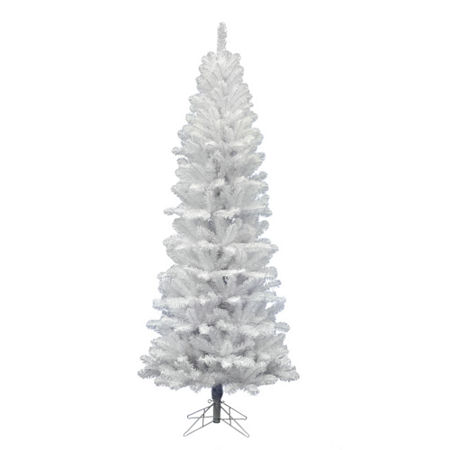 Click here for 6.5 White Pencil Pine Artificial Christmas Tree  O... prices
