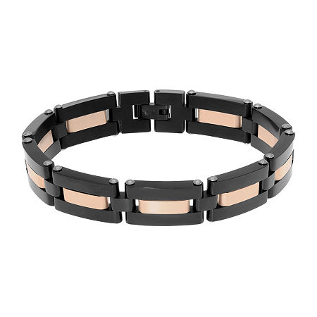 Click here for Stainless Steel 8 1/2 Inch Solid Link Bracelet  On... prices