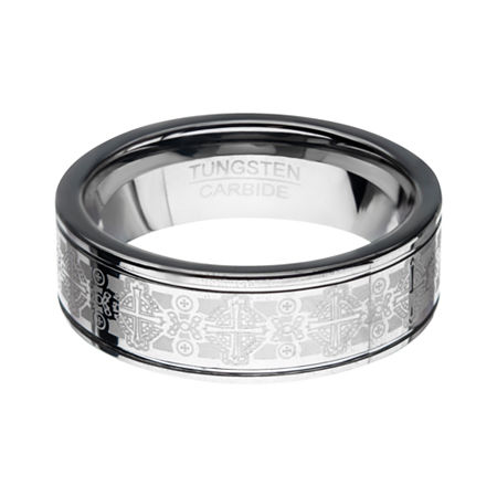 Click here for Inox Mens Jewelry 8MM Tungsten Wedding Band  9 prices