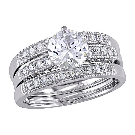 Click here for Modern Bride Gemstone Womens 3/8 CT. T.W. Lab Crea... prices