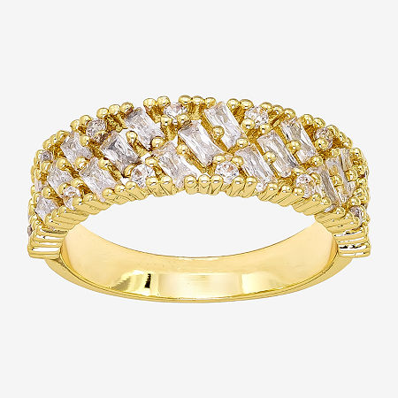 Click here for Sparkle Allure Womens 3MM Cubic Zirconia 14K Gold... prices