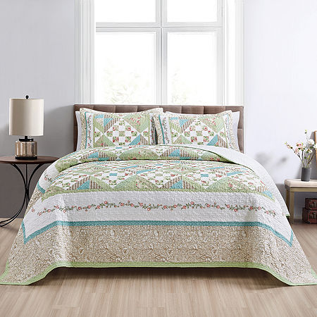 Click here for Laurel Manor Valeria Bedspread  One Size  Brown prices