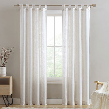 Click here for Beatrice Home Fashions Monroe Button Linen Blend T... prices