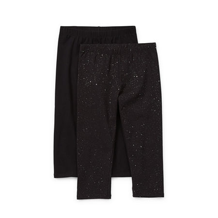 Click here for Thereabouts Little & Big Kid Girls Knit Capri Legg... prices