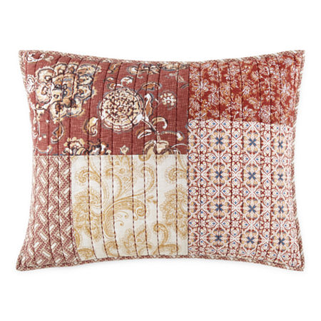 Click here for Linden Street Westgrove Pillow Sham  One Size  Red prices