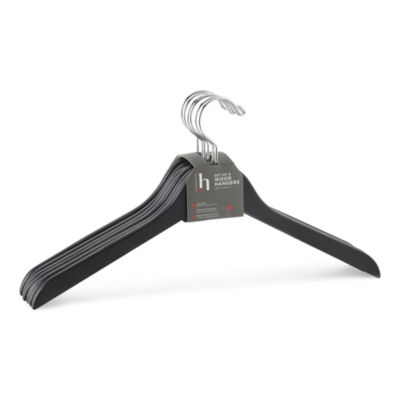 Home Expressions 6-pc. Anti Slip Wood Hangers - JCPenney