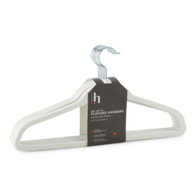 Home Expressions 10-pc. Flocked Hangers - JCPenney