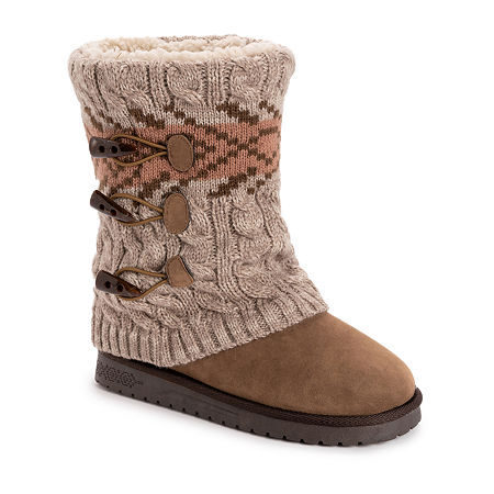 Click here for Muk Luks Womens Cheryl Cuff Boot - Oatmeal prices