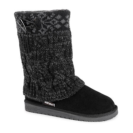 Click here for Muk Luks Womens Cheryl Boots - Black prices