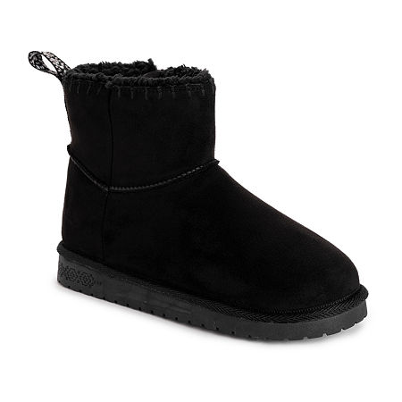 Click here for Muk Luks Womens Tatum Flat Heel Winter Boots  7 Wi... prices