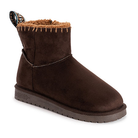Muk Luks Womens Tatum Winter Boots - Brown