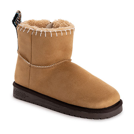 Muk Luks Womens Tatum Winter Boots - Tan