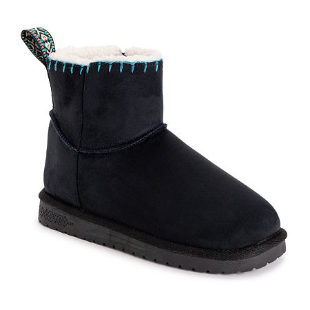 Muk Luks Womens Tatum Winter Boots - Navy
