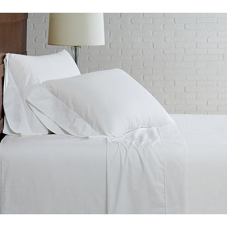 Click here for Cannon Solid Percale Sheet Set  One Size  White prices