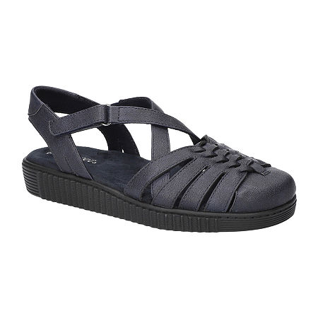 Click here for Easy Street Hue Womens Round Closed Toe Ballet Fla... prices