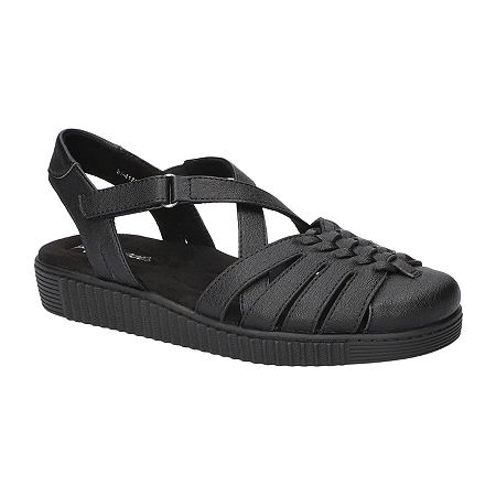 Click here for Easy Street Hue Womens Round Closed Toe Ballet Fla... prices