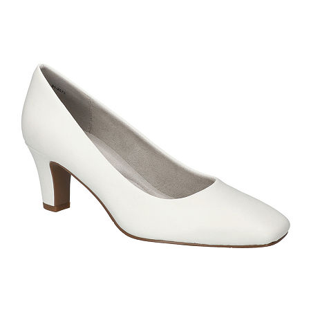Womens Easy Street Poet Square Toe Pumps