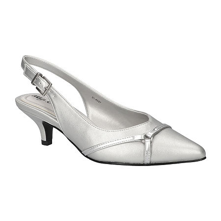 Click here for Easy Street Feena Womens Pointed Closed Toe Kitten... prices