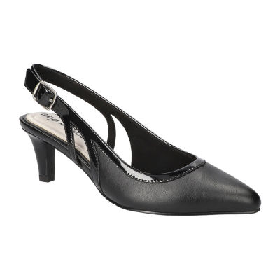 Easy Street Womens Glisten Pointed Closed Toe Stiletto Heel Pumps ...
