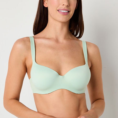 Click here for Ambrielle Super Soft Balconette Bra 353758  D  Gre... prices