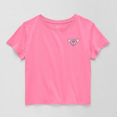 Click here for Roxy Big Kid Girls Crew Neck Short Sleeve Oversize... prices
