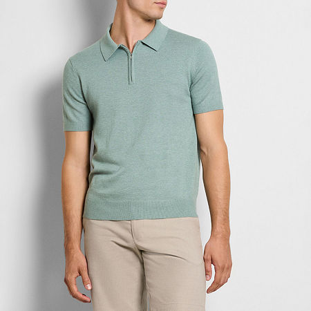 Click here for Van Heusen Smart Temp Quarter Zip Mens Short Sleev... prices