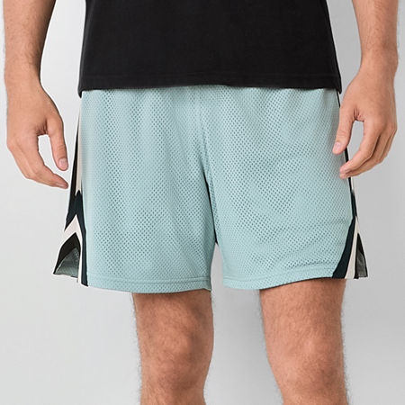 Click here for Arizona 6 1/2 Mens Mesh Pull-On Short  Large  Blue prices