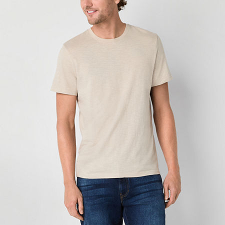 Click here for mutual weave Slub Mens Crew Neck Short Sleeve T-Sh... prices