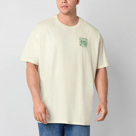 Click here for Arizona Mens Crew Neck Short Sleeve Classic Fit Bi... prices