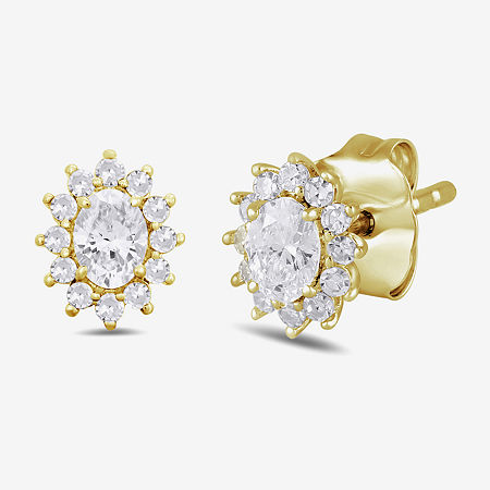 Click here for 1/2 CT. T.W. Lab Grown White Diamond 10K Gold 7.5m... prices