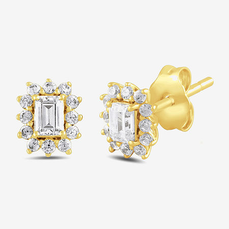 Click here for 1/2 CT. T.W. Lab Grown White Diamond 10K Gold 7mm... prices