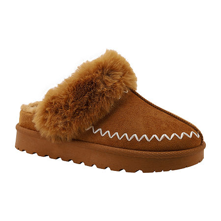 Click here for Olivia & Kate Cherry Womens Round Closed Toe Slip-... prices