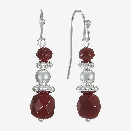 Click here for Mixit Womens Drop Earrings  One Size  Red prices