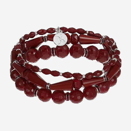 Click here for Mixit Womens 3-pc. Bracelet Set  One Size  Red prices