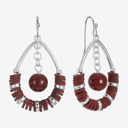 Click here for Mixit Womens Drop Earrings  One Size  Red prices