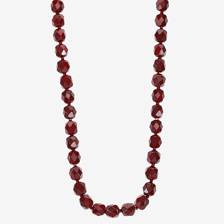 Click here for Mixit Womens 17 Inch Beaded Necklace  One Size  Re... prices