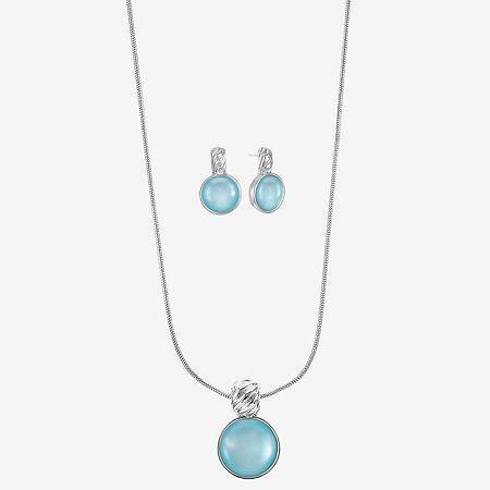 Click here for Liz Claiborne Womens Round 2-pc. Jewelry Set  One... prices