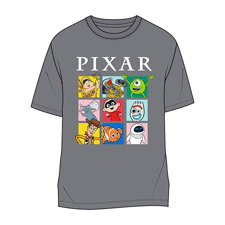 Click here for Pixar Boyfriend Tee Womens Juniors Crew Neck Short... prices