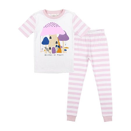 Click here for Little & Big Kid Girls Crew Neck Short Sleeve 2-pc... prices