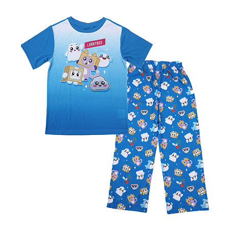 Click here for Little & Big Kid Boys Lankybox Crew Neck Short Sle... prices